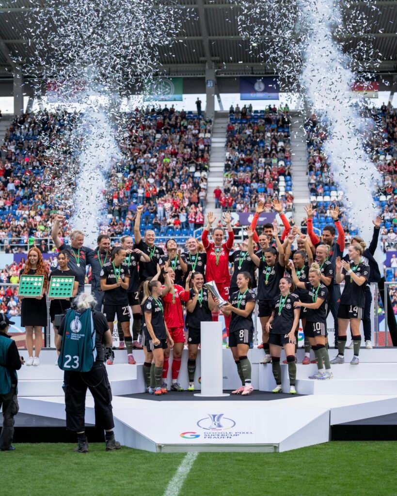 Bayern Munich Frauen Defeat Wolfsburg 4-2 to Lift DFB Super-cup 2025 ...